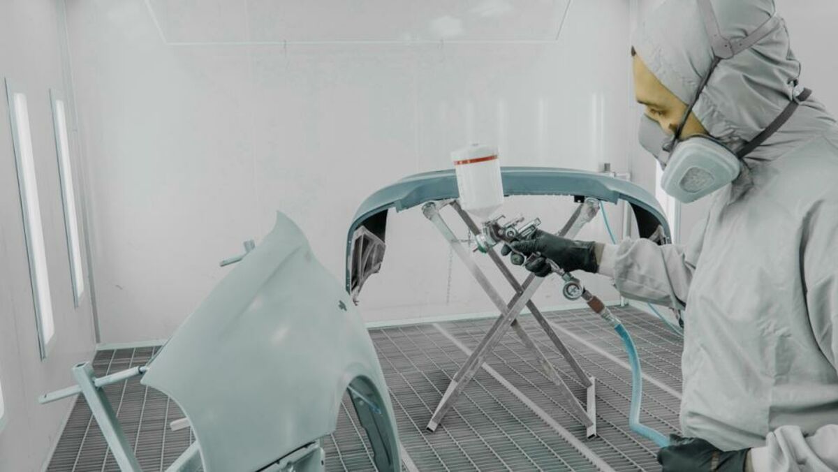 Paint finishing system in the automotive industry